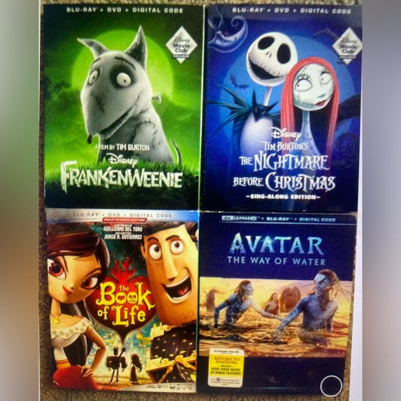 bluRay 4k ultra HD | Media | 6 Brand New In Plastic Bluray Dvd Ultra 4k ...